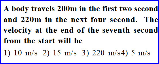Motion in One Dimension Problems with Solutions One | IIT JEE and NEET ...