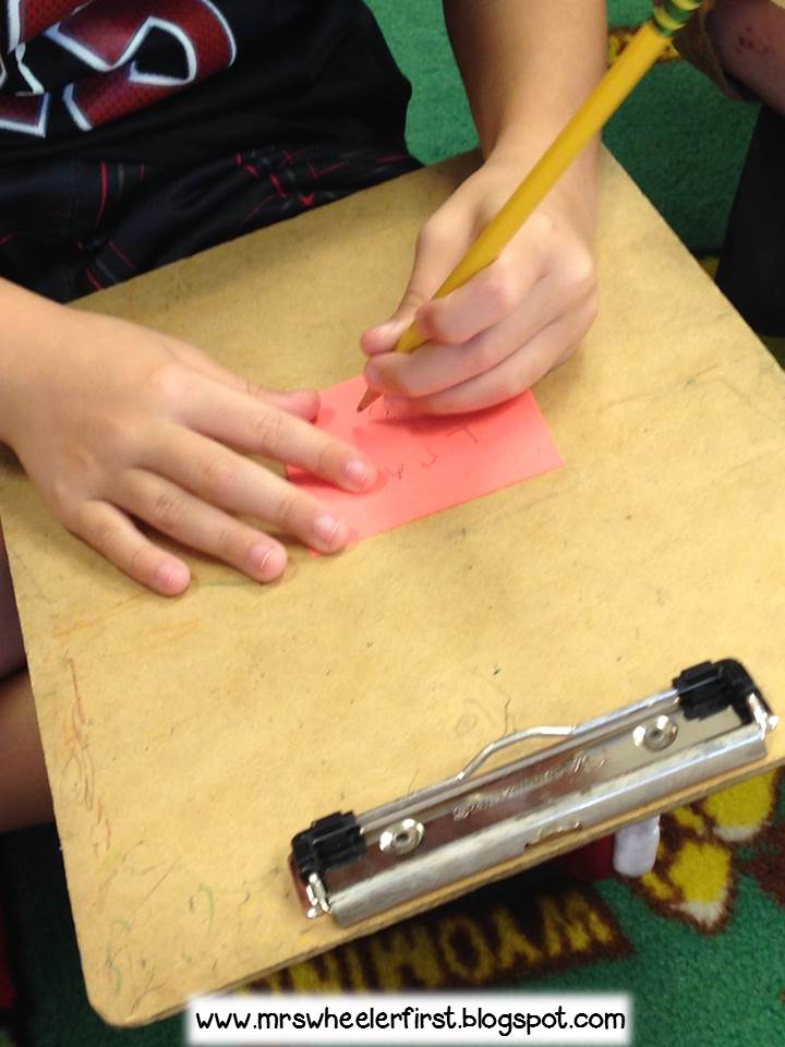 Mrs. Wheeler's First Grade Tidbits: First Day in 1st Grade!