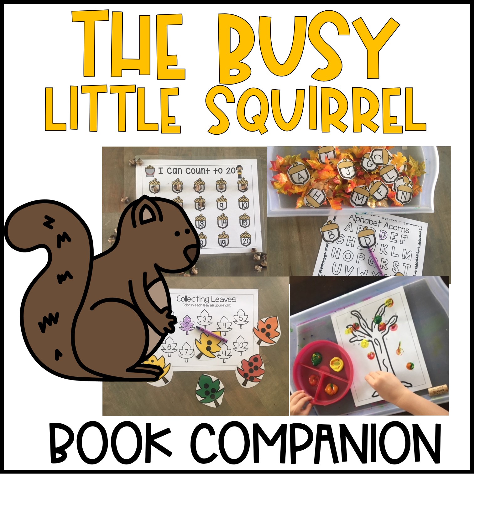 Preschool Book Companions | Busy Hands and Minds