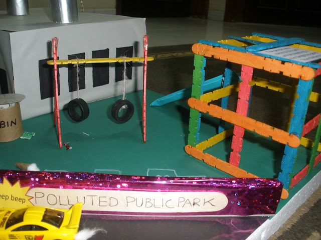 Our Crafty World: Pollution project for school