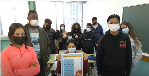 Pedagogía Inclusiva: EL IES JULIO CARO BAROJA TRABAJA LA CAMPAÑA #YoUtilizoLSE, A TRAVÉS DE ...