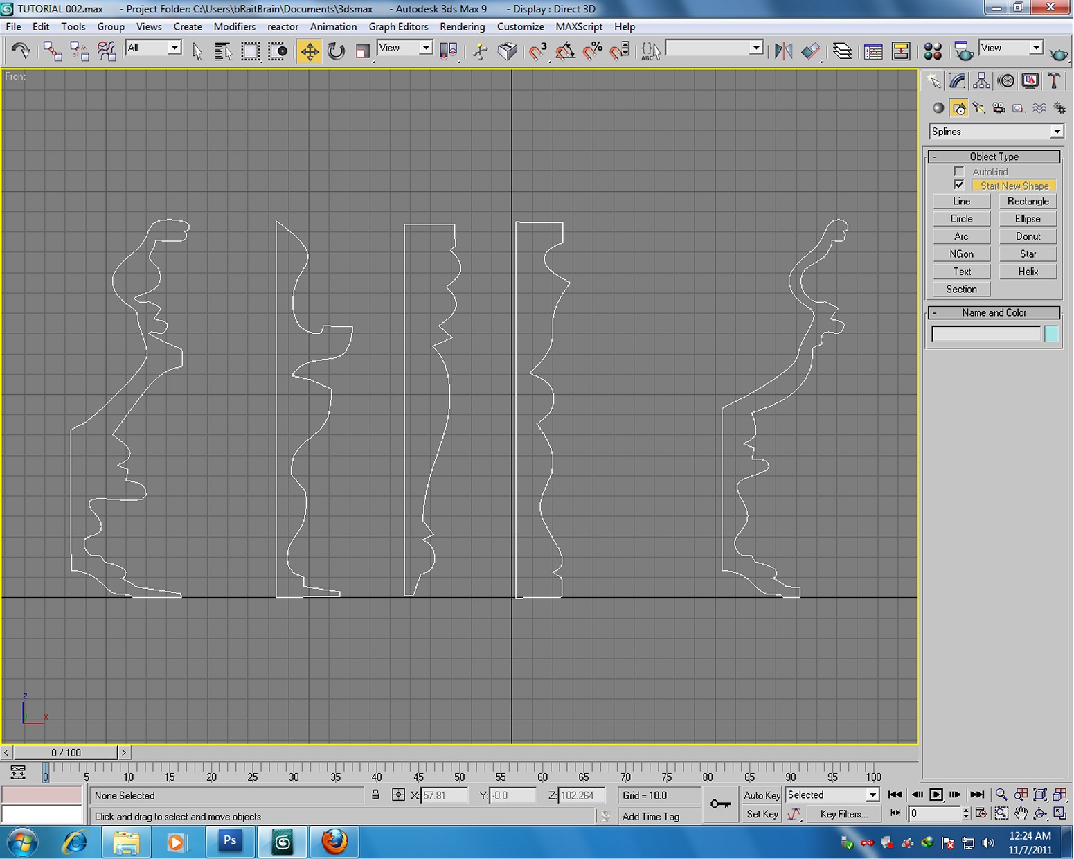 3dmax Tutorials: Quick modeling with "Lathe"