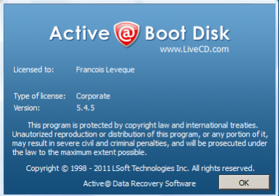 Active boot 15 disk key file - hisadisney