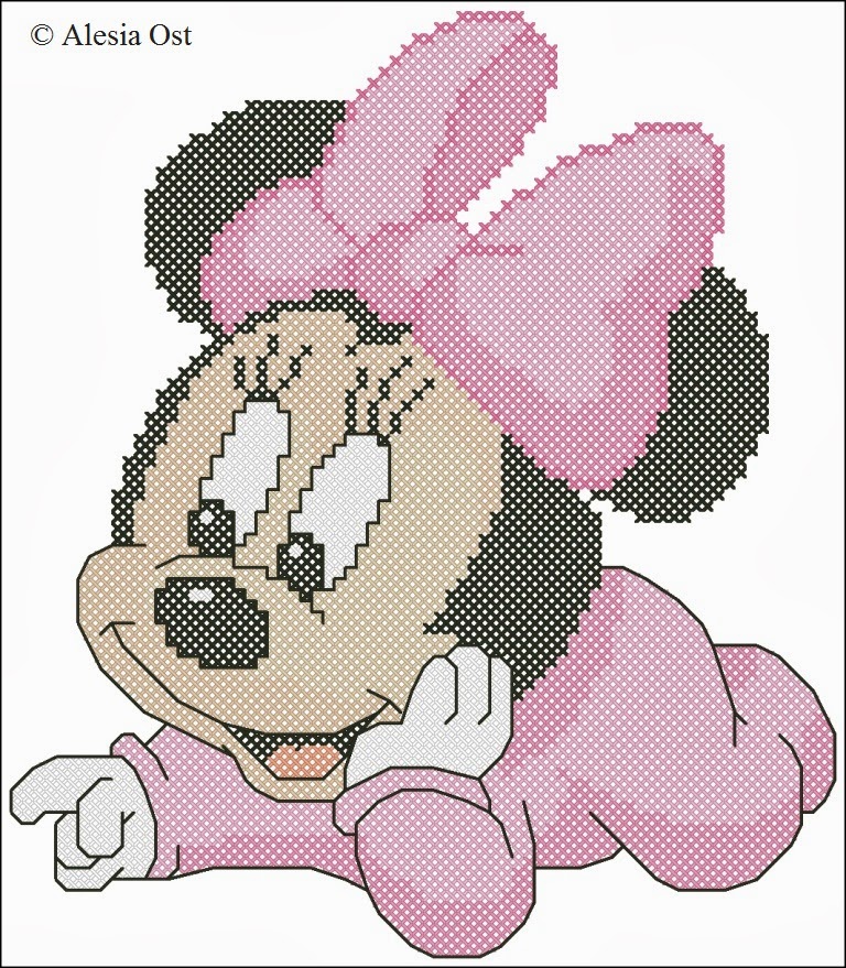 X-Stitch Magic: Baby Minnie