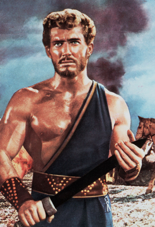 Worldwide Bodybuilders: American muscle movie star Brad Harris