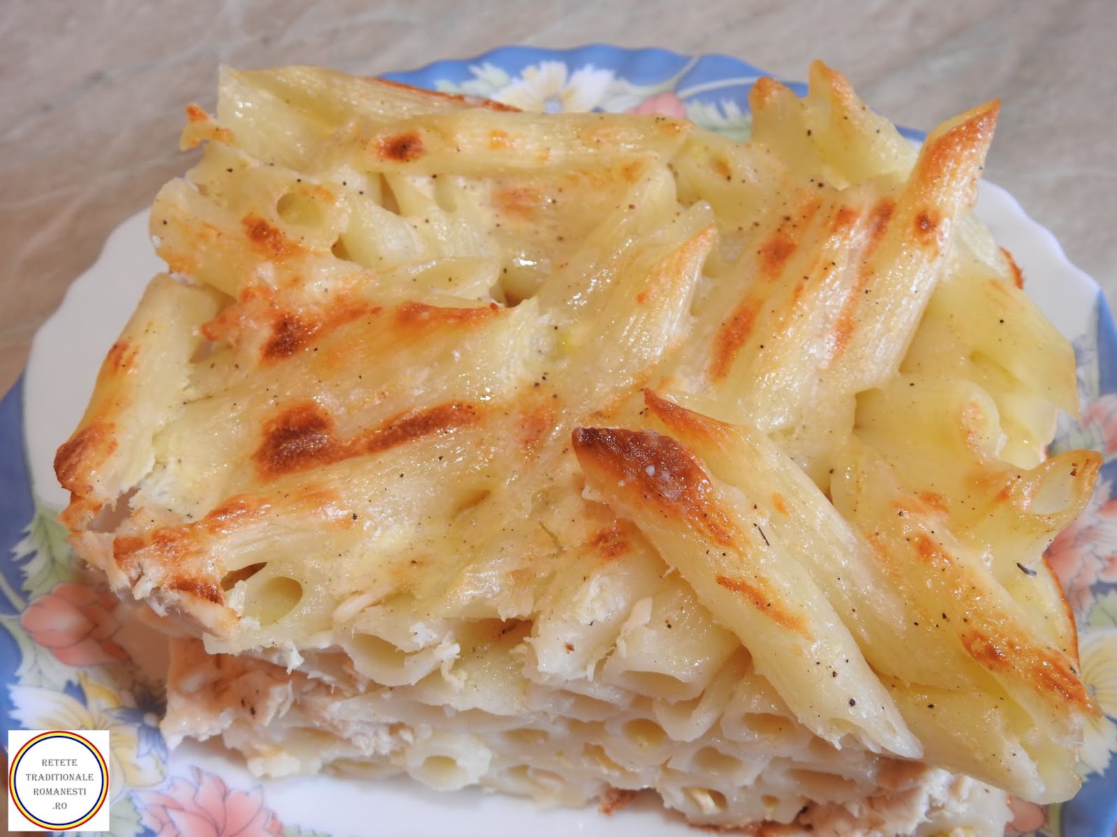 Paste cu pui la cuptor reteta | Retetetraditionaleromanesti.ro