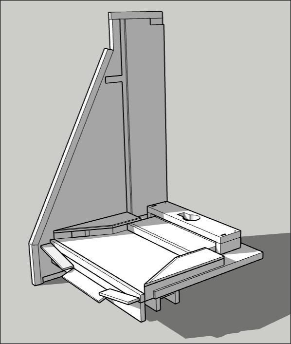 Randy's Coin Pusher Build: SketchUp Drawings - 04