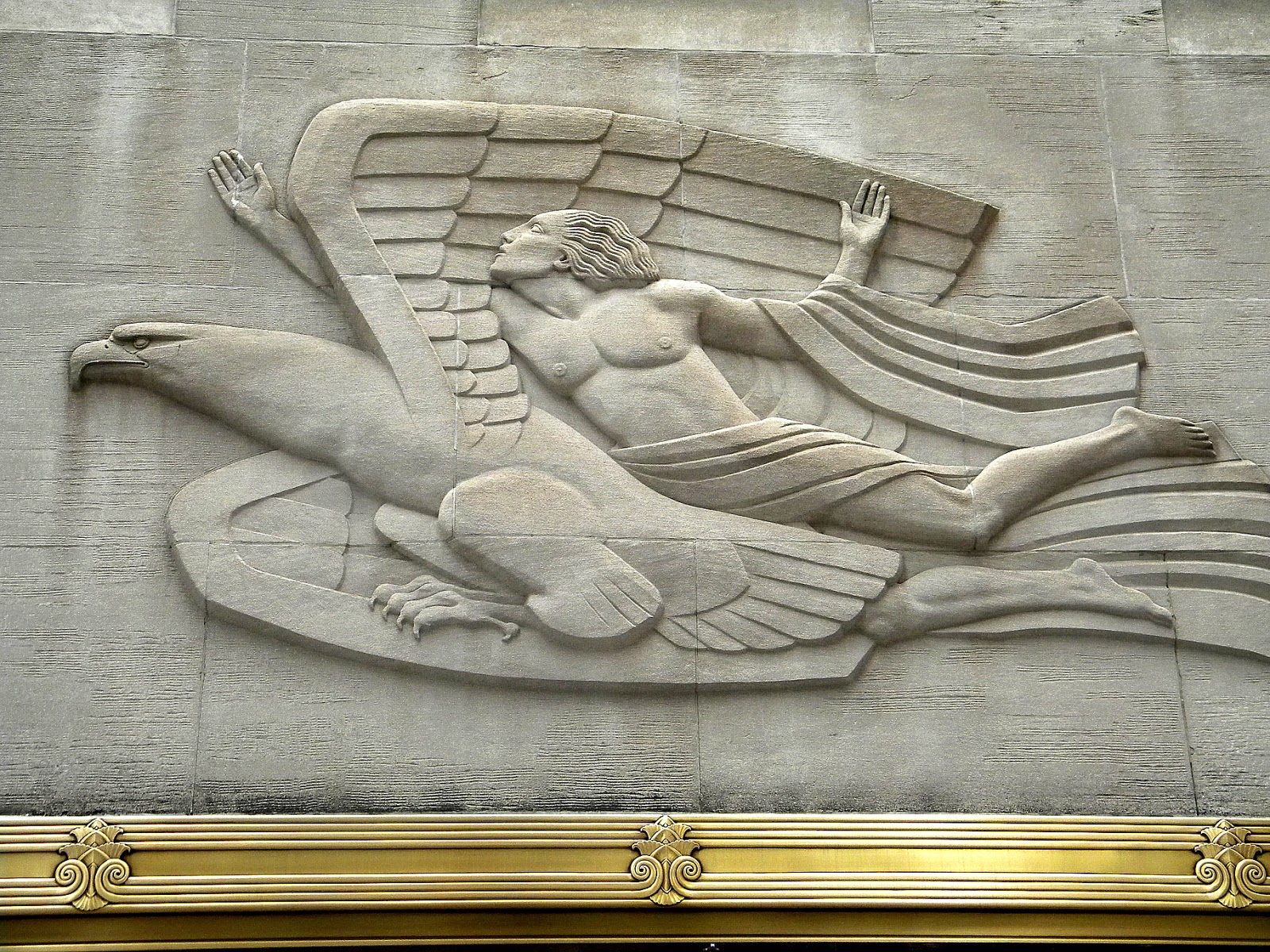 Bas-relief Morning, Present, Evening. Robert Garrison Public Domain ...