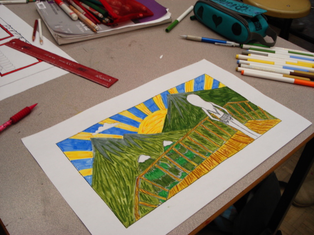 a faithful attempt: Faith Ringgold Style Story Quilts