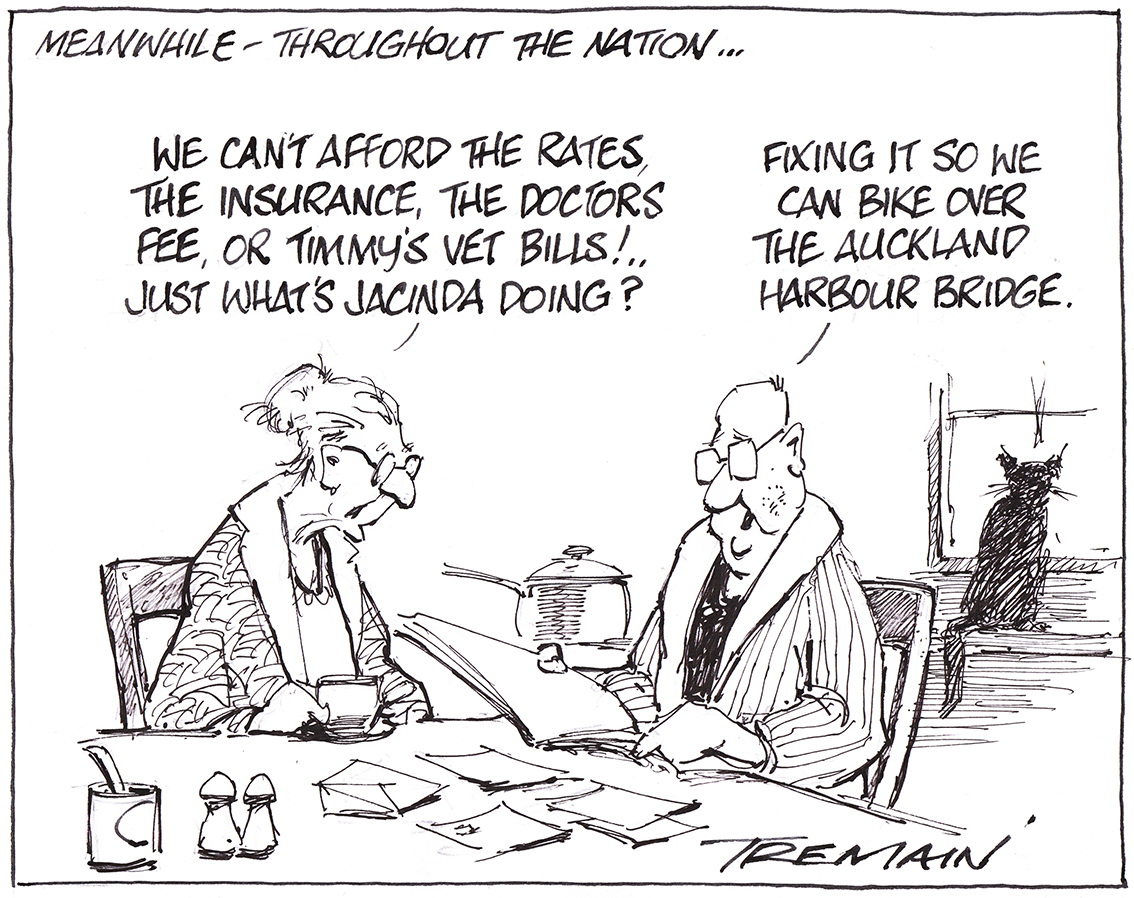 Breaking Views: Garrick Tremain: Jacinda's Bike Bridge