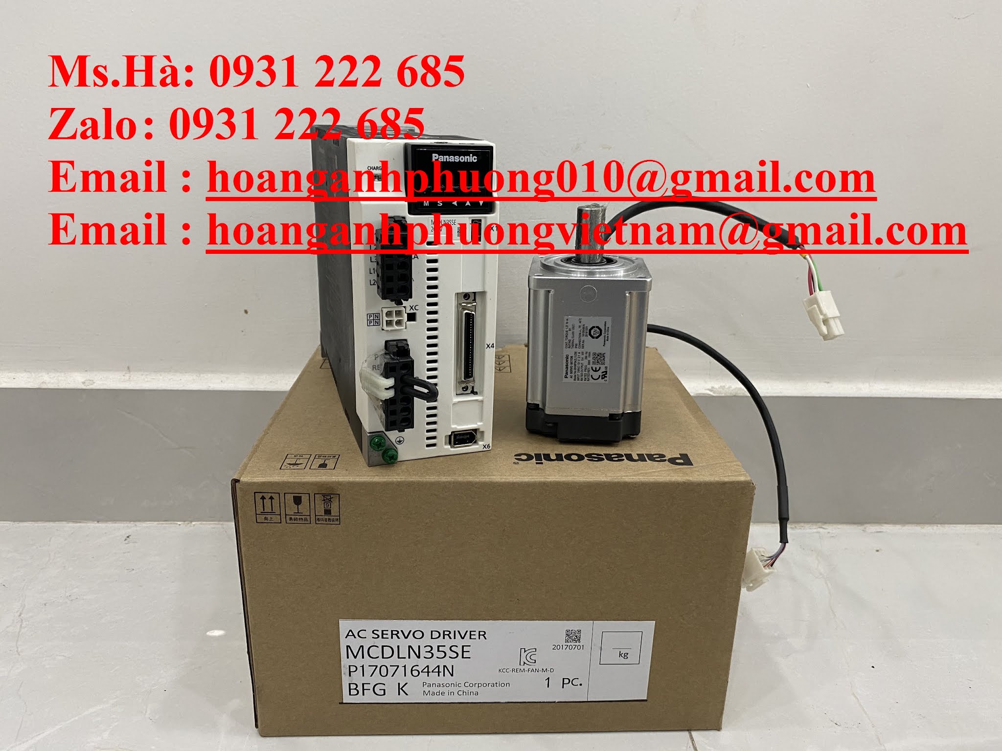 Mcdln35Se Servo Driver Panasonic Minas A6 Family