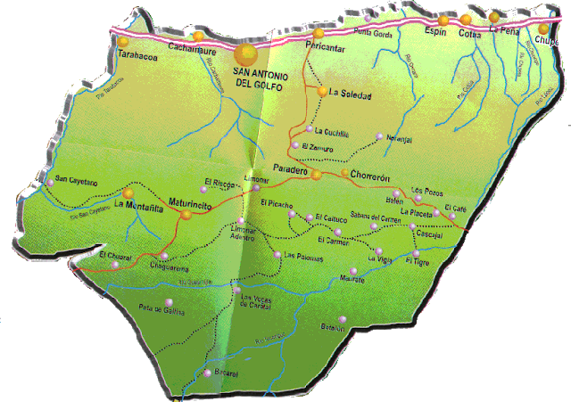 CONCEJO MUNICIPAL MEJIA: Mapa Geográfico del Municipio Mejía
