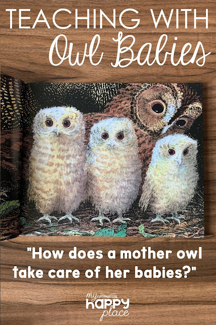 My Happy Place Teaching: Owl Babies by Martin Waddell: Lesson Ideas and ...