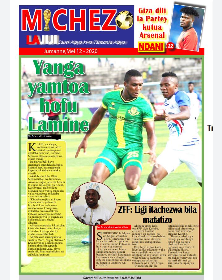 MAGAZETI YA LEO 12/5/2020 | MUUNGWANA BLOG