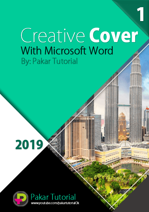 Contoh Desain Grafis yang Dibuat dengan Microsoft Word - PAKAR TUTORIAL