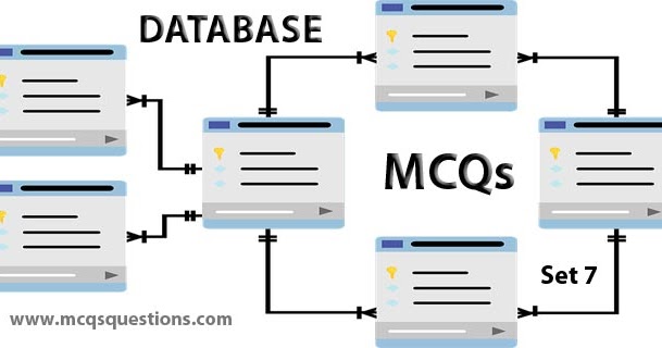 Dbms Mcq Questions With Answers Set 7
