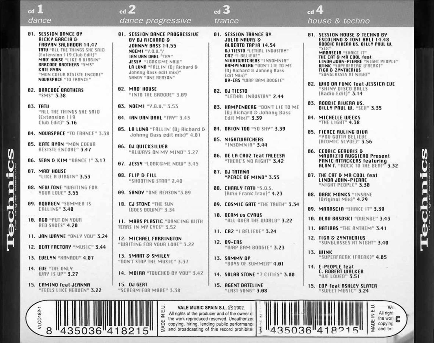 dance of the 90's: Technics: The Original Sessions Vol.VI