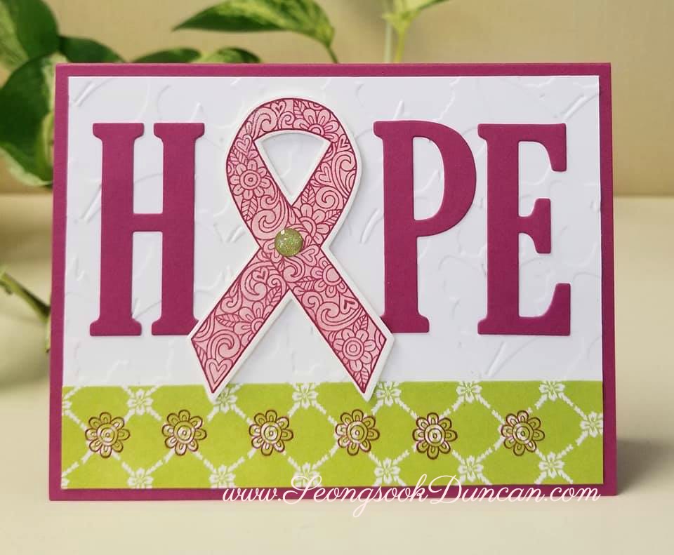 Seongsook's Creations: HOPE card