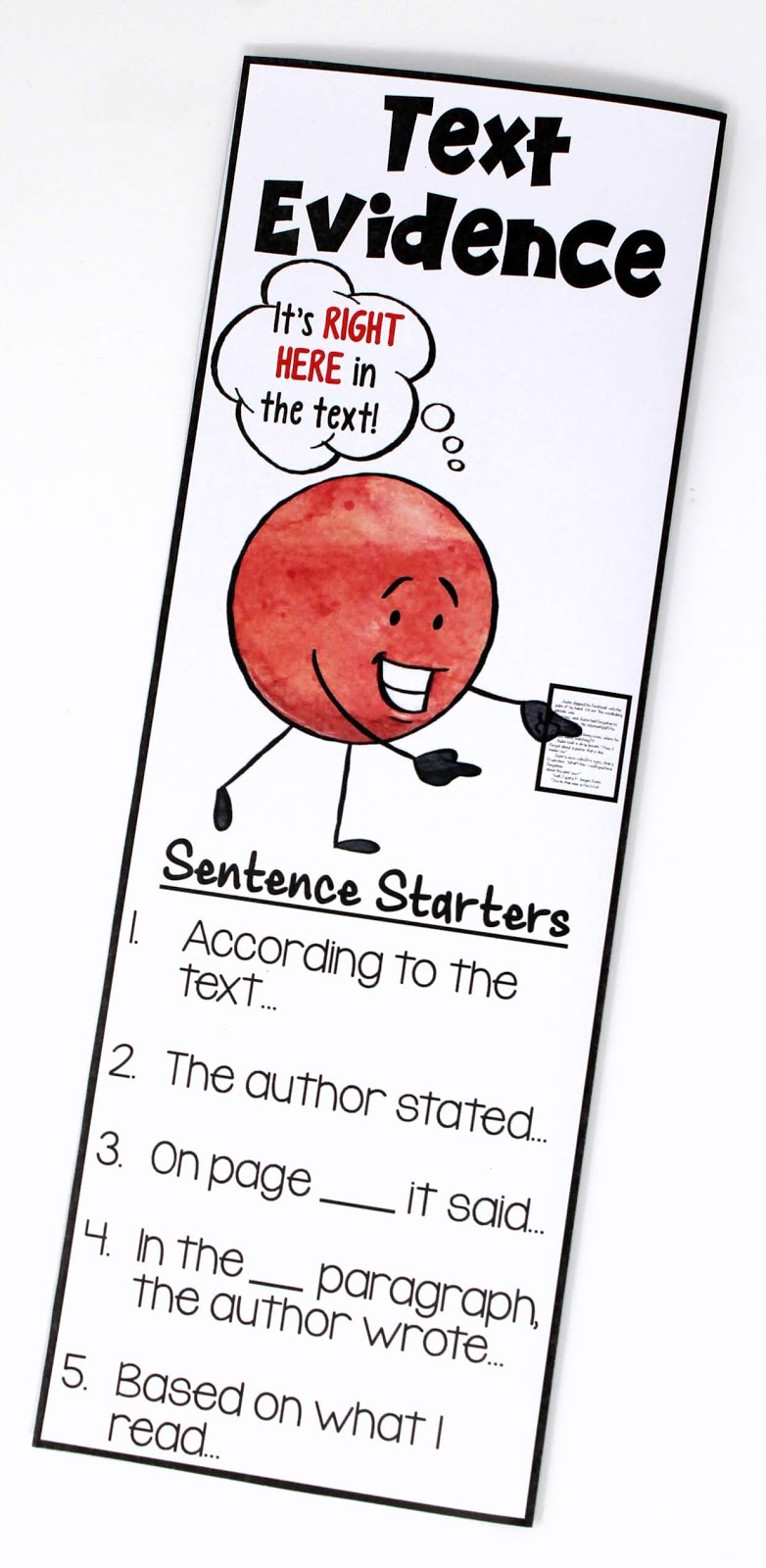 Text Evidence: A Lesson for Upper Elementary Students | Crafting ...