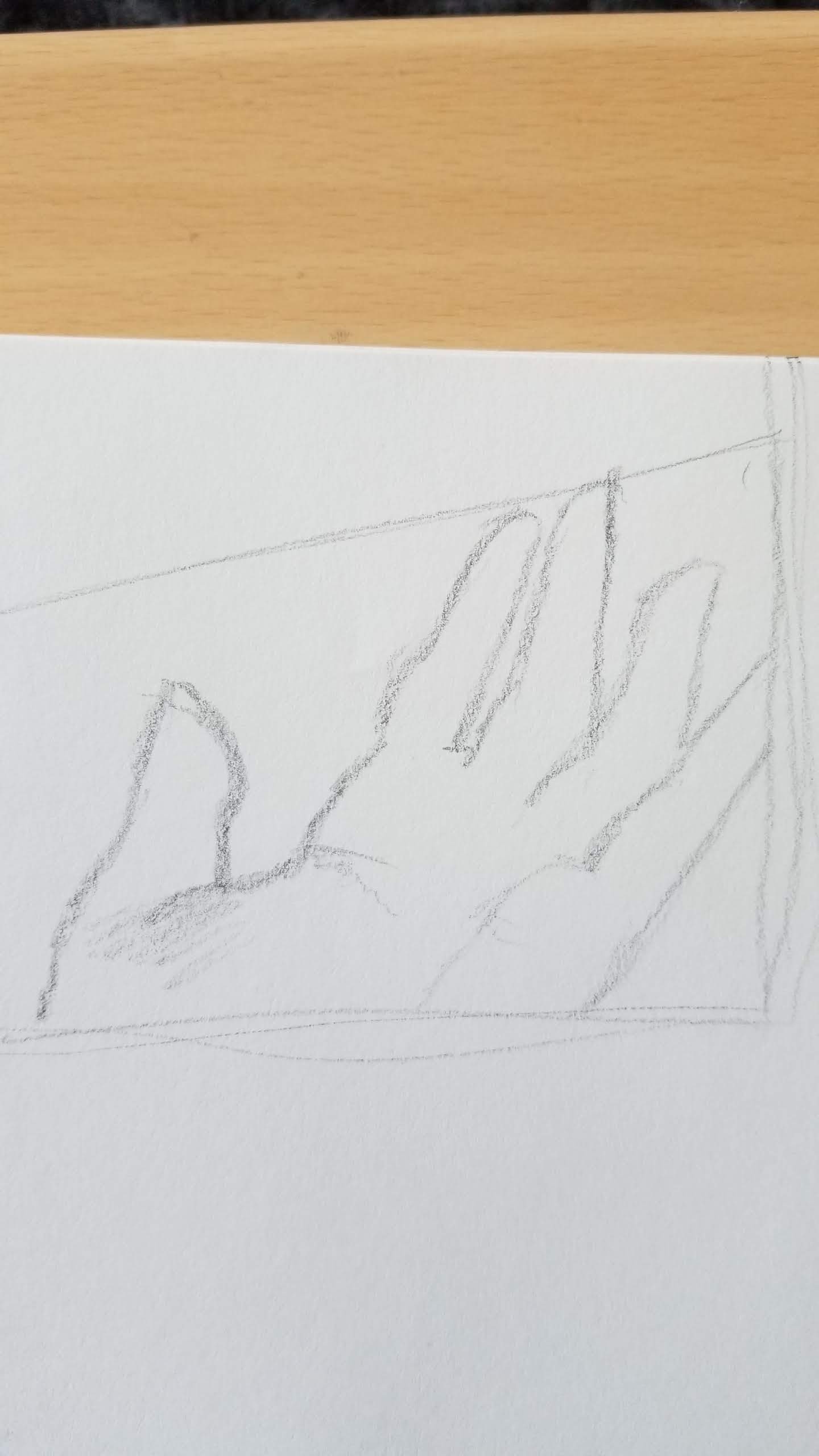 The first of the four final drawings