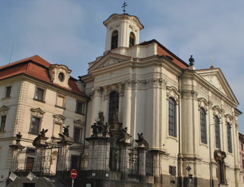 TOUR OF PRAGUE / CZECH REPUBLIC: PRAGUE CHURCHES: NEW TOWN