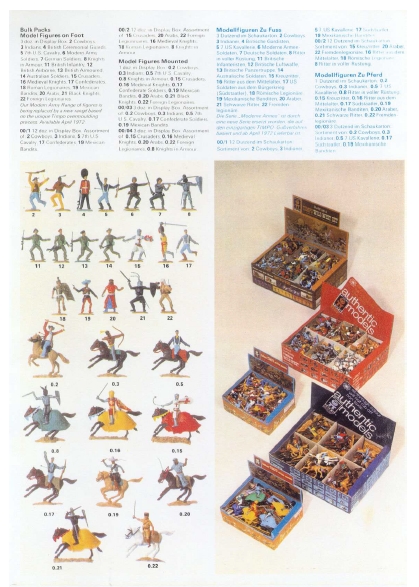 Toy soldiers and real battles: Timpo Toys catalog 1972 England