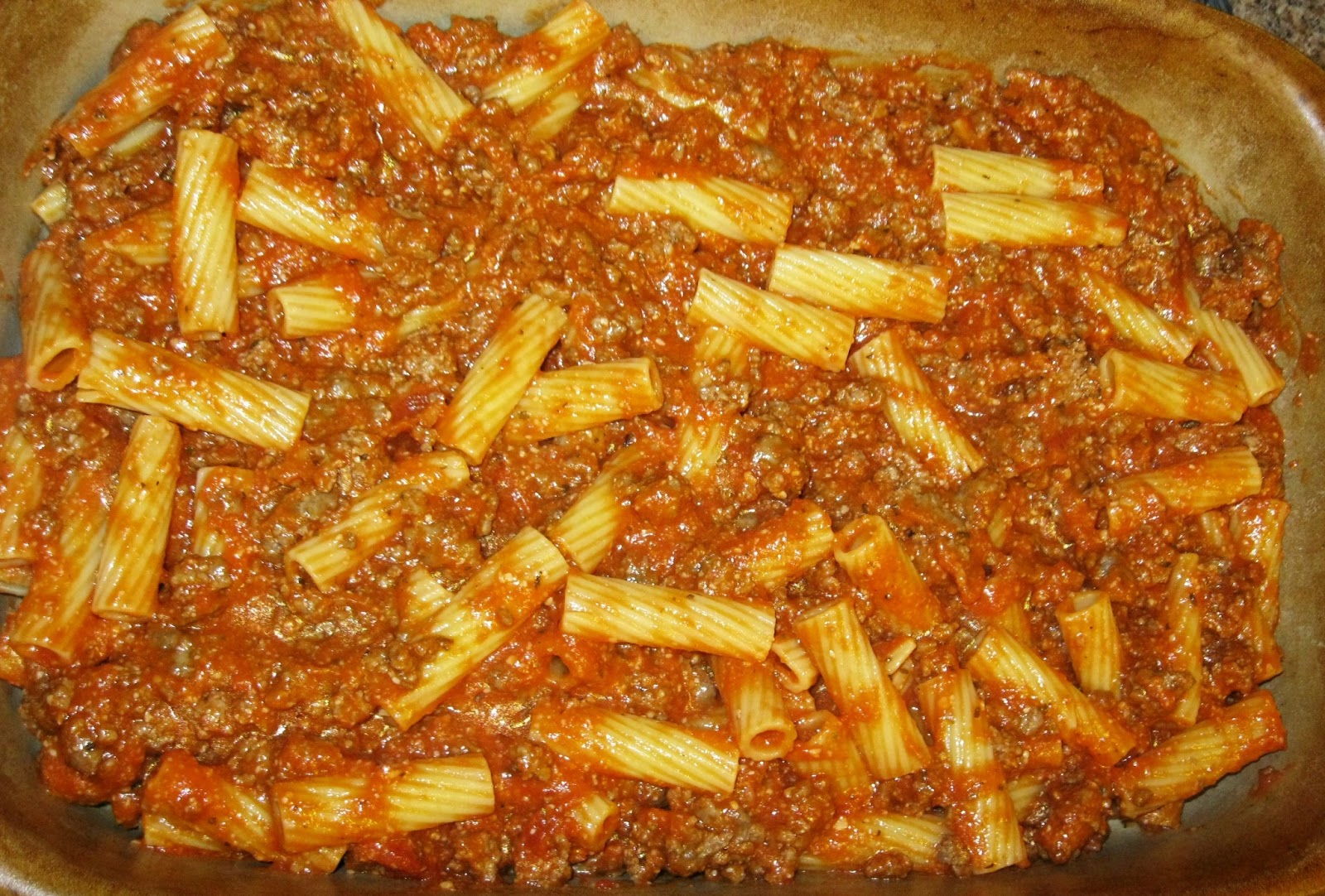 A Handful of Everything: Baked Ziti Rigati