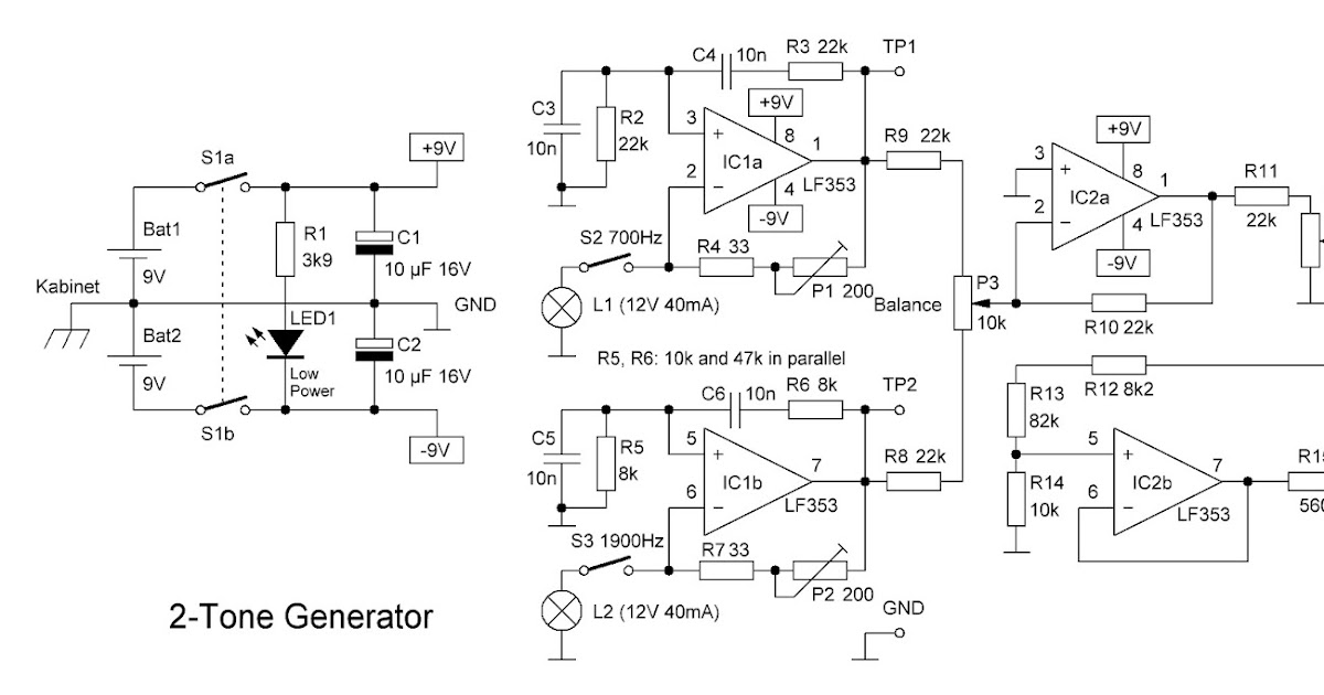 Ham radio blog by OZ1BXM: Designing and Building a Two-Tone Generator