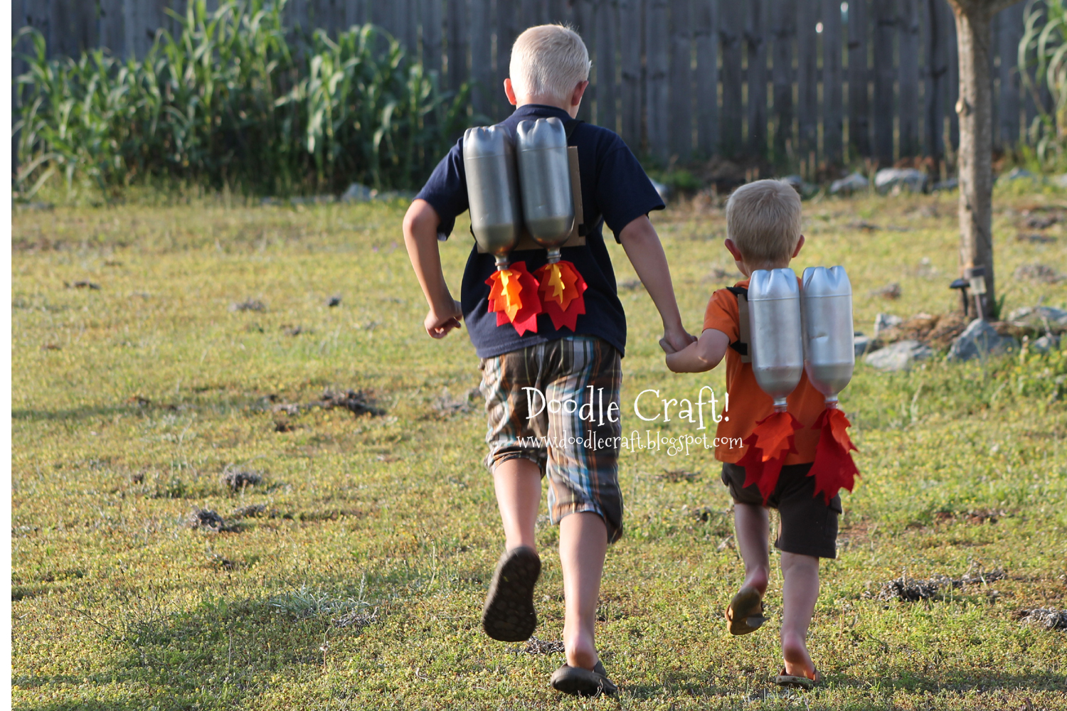 DIY Rocket Jet Packs: Family Edition!