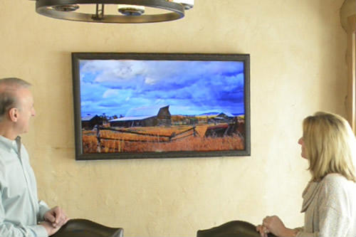 Large Digital Picture Frame - Table Frame