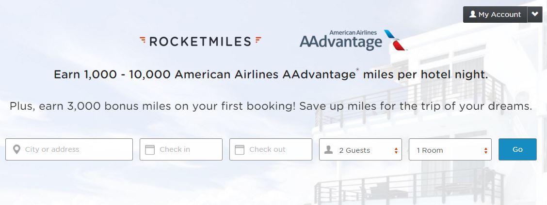 [RocketMiles] Earn 3,000 Bonus American Airlines AAdvantage Miles with ...