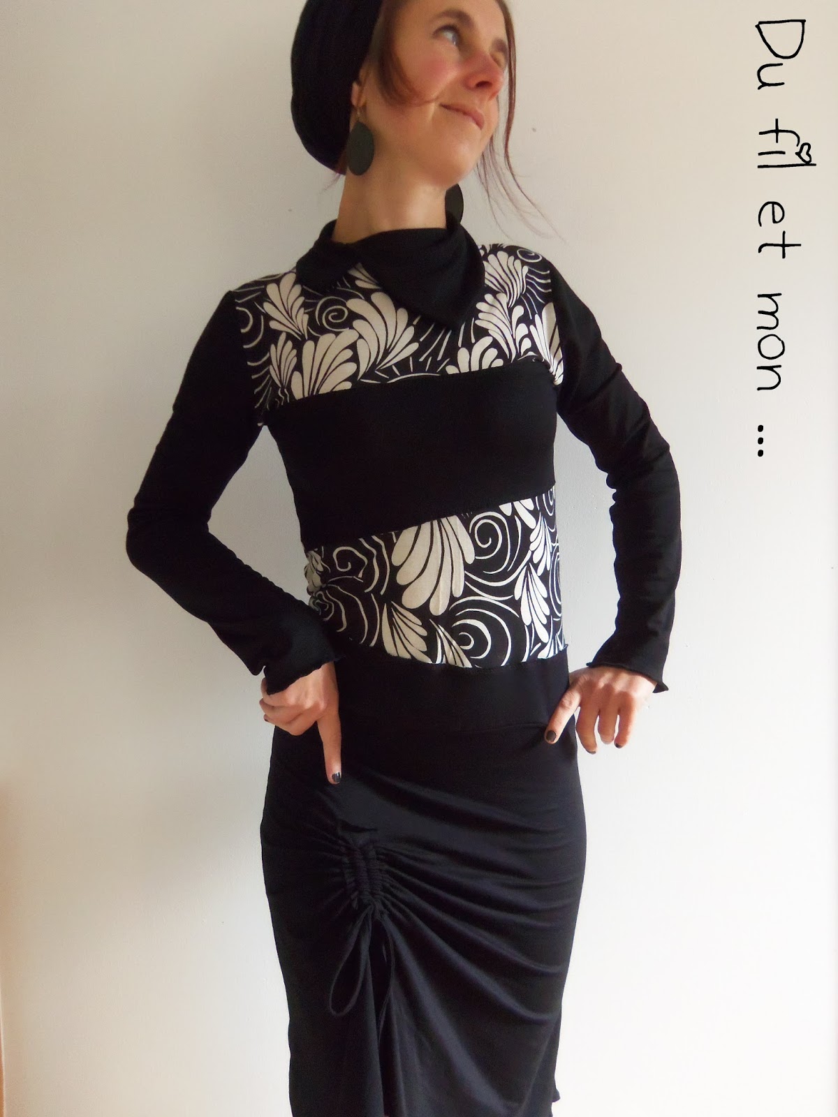 Du fil et mon...: Robe C'est pas Dior et j'AdoOore