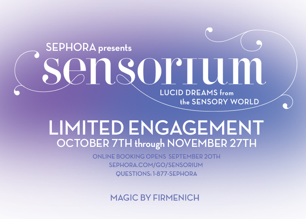 NOMADIC DESIGN: 莊卉家的設計漫游: Sensorium by Sephora and Firmenich 紐約下城知覺設計聯展
