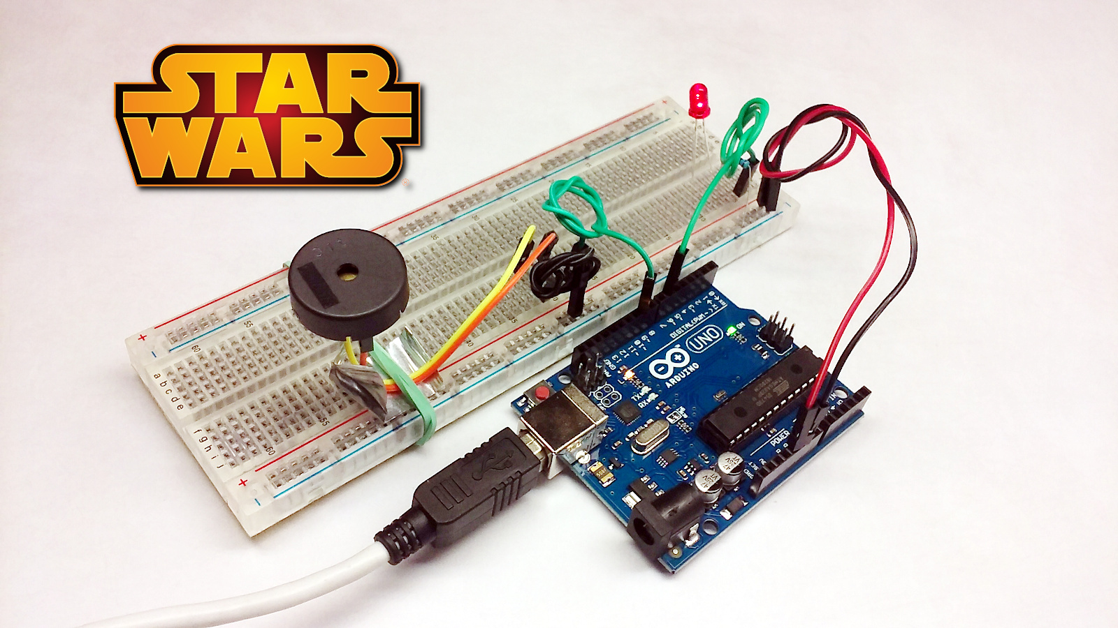 ARDUINO UNO Intermedio 07: Buzzers (Activo y Pasivo) - Temas de Star Wars