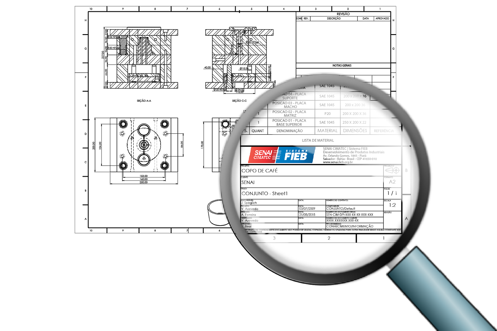 Legenda Desenho Tecnico A4 - RETOEDU