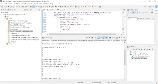 Find Element Nth and Min Max In Java