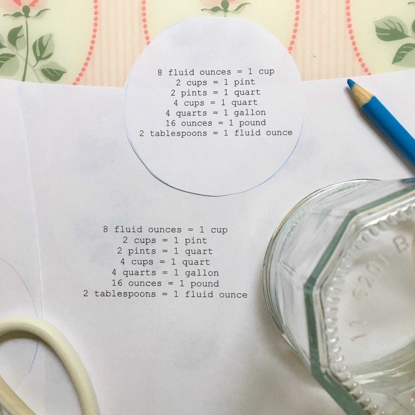 tinkered treasures: let's make a cooking measurement magnet