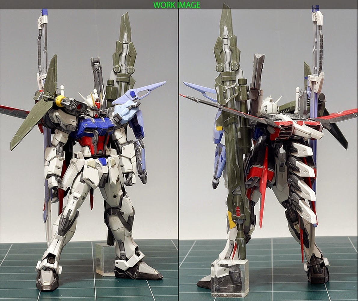 Custom Build: MG 1/100 Perfect Strike Gundam Ver. RM "Detailed Version"
