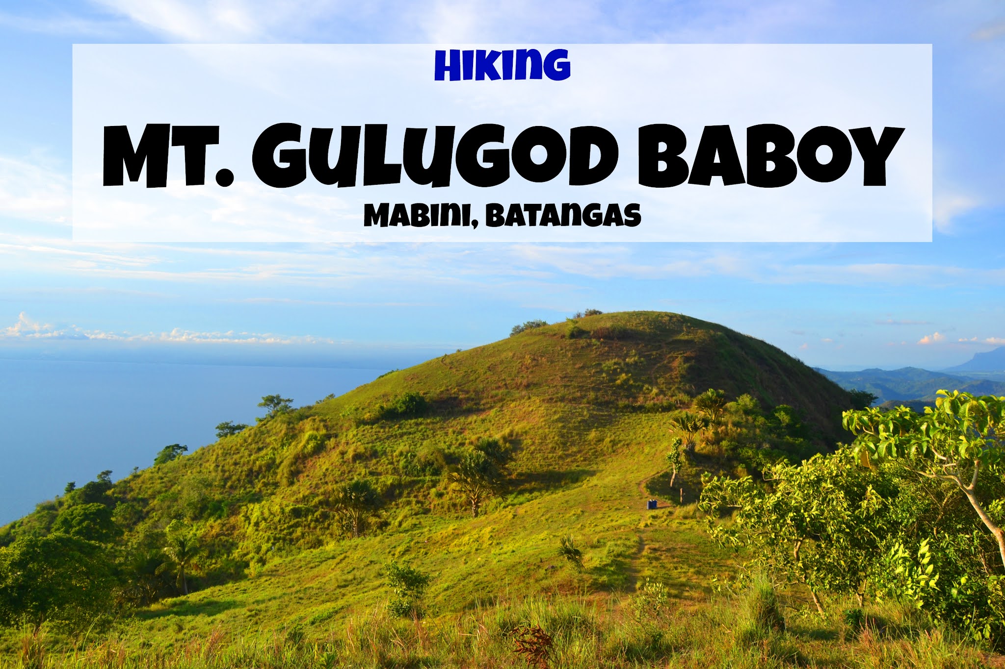 Hiking Mt. Gulugod Baboy