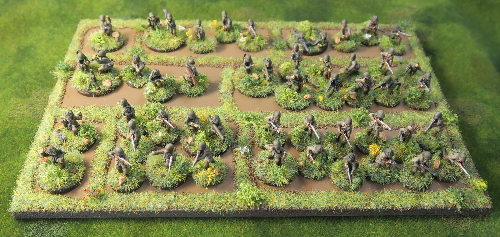 BigLee's 'Miniature Adventures': Rebasing WW2 US Infantry for CoC