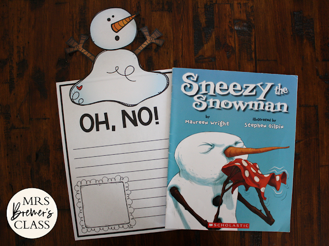 Sneezy the Snowman | Book Activities and Craftivity | Mrs. Bremer's Class