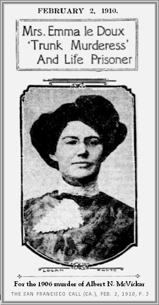 Unknown Gender History: Emma LeDoux, American Black Widow Serial Killer ...