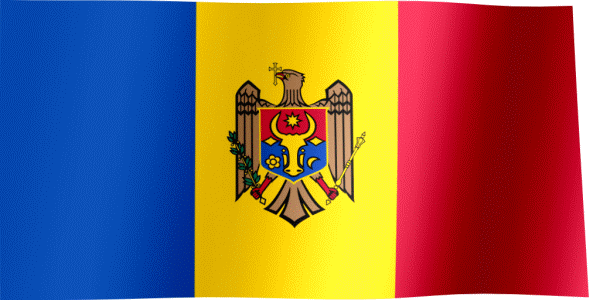 Flag of Moldova (GIF) - All Waving Flags