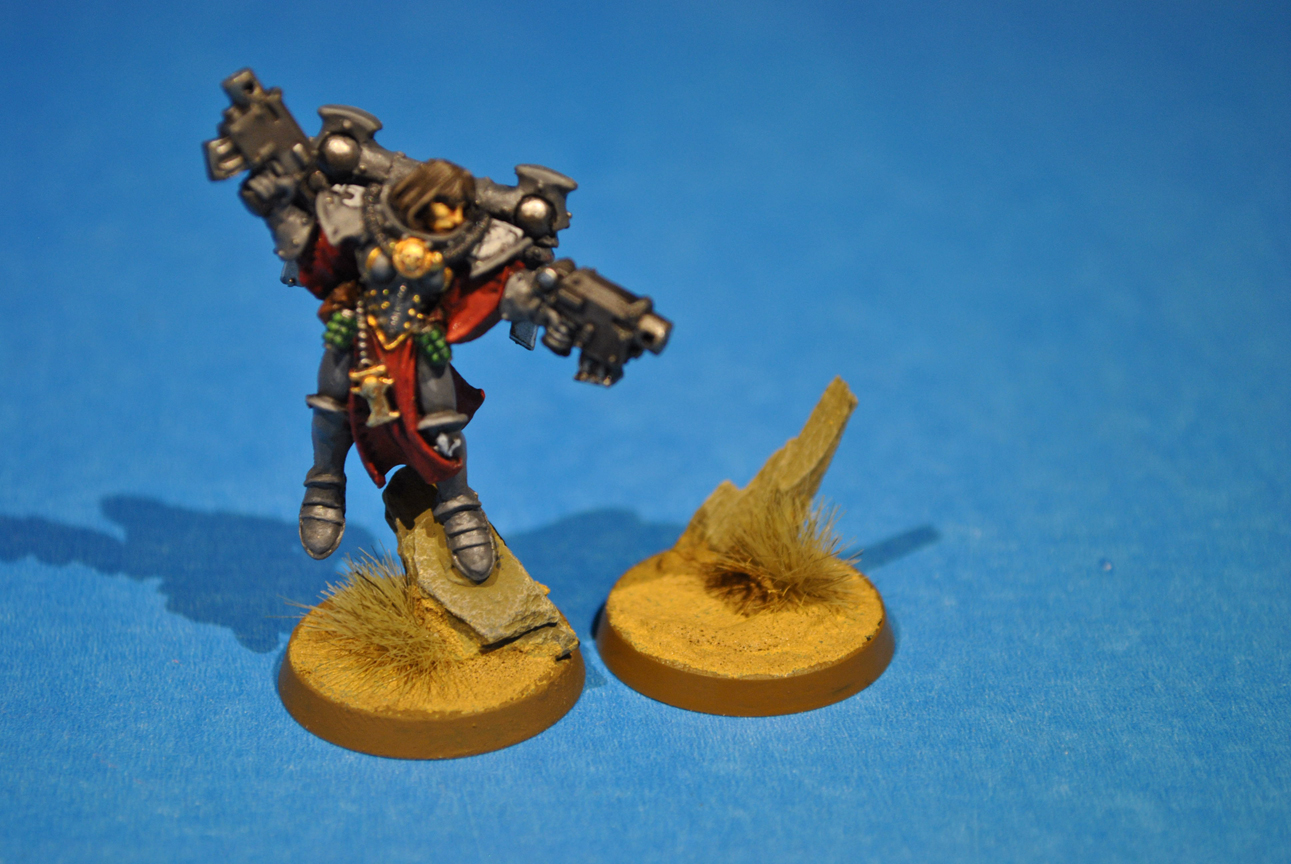 The Miniature Apocalypse: Basing figures - Desert Sands