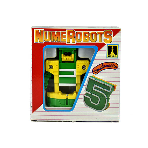 Figuras Numerobots (Rima, 1988) - El condensador de fluzo