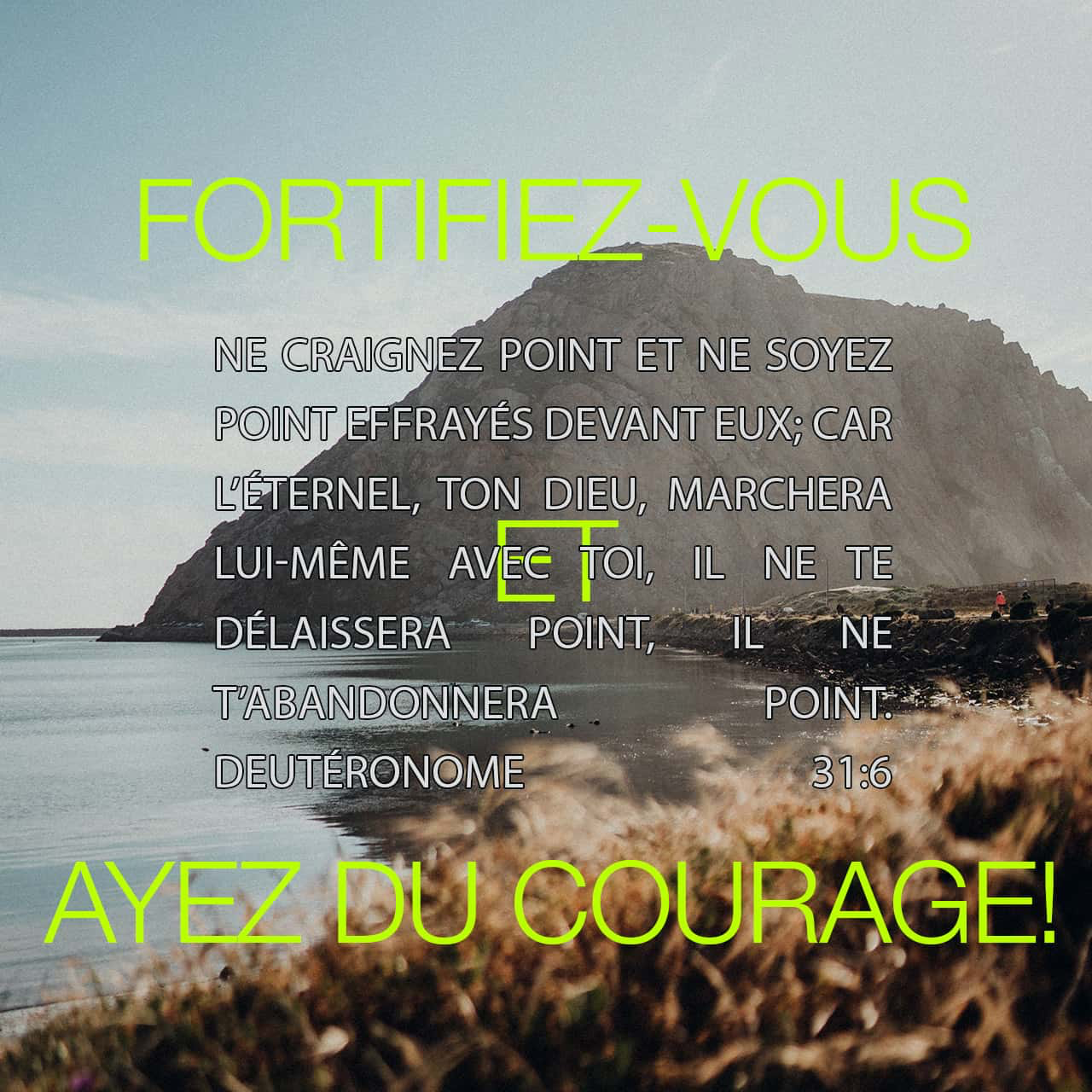 Association Chrétienne Missionnaire: Fortifiez-vous et Prenez courage