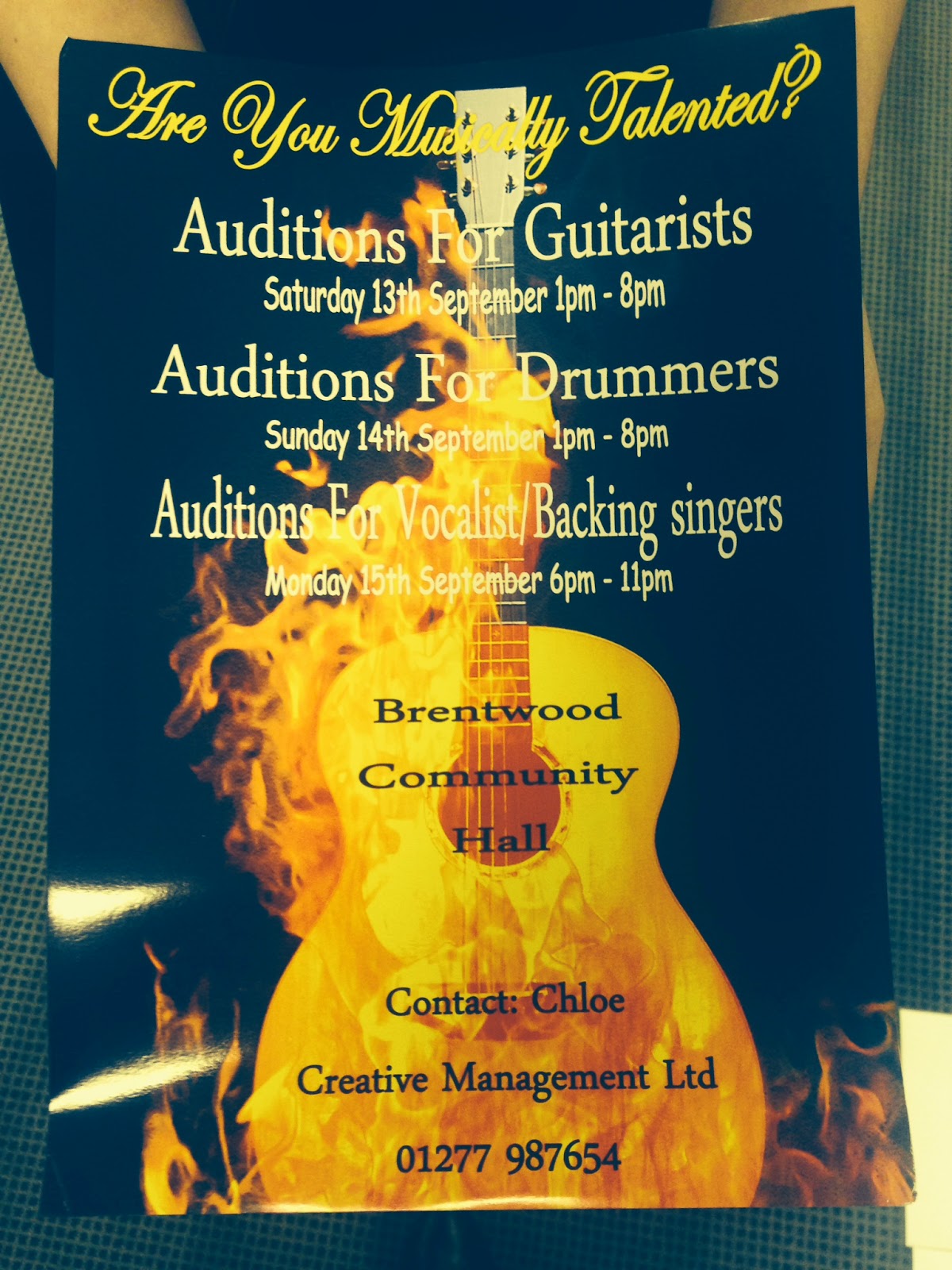 Chloe Cleary BTEC Music Performance: Unit 40 - Working and Developing ...