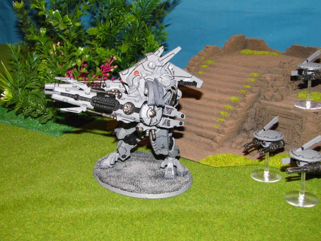 Rock The Fig: Tau XV107 R'varna Battlesuit