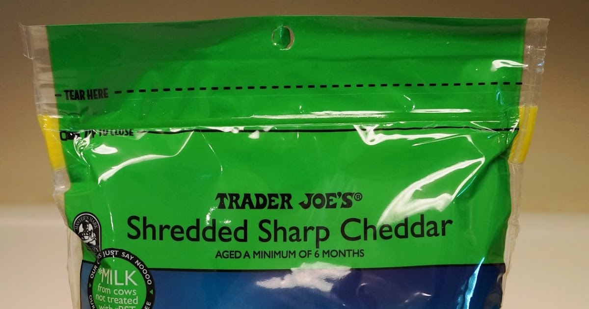 Exploring Trader Joe's: Trader Joe's Shredded Sharp Cheddar