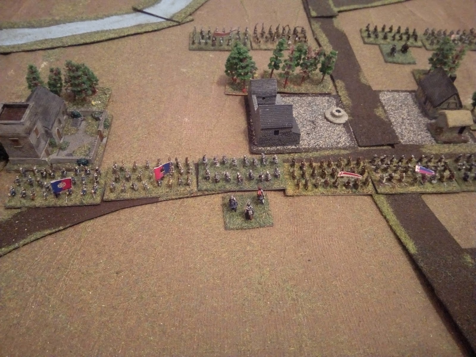Heretical Gaming: The Battle of Stoke Field 1487 - A DBA Refight